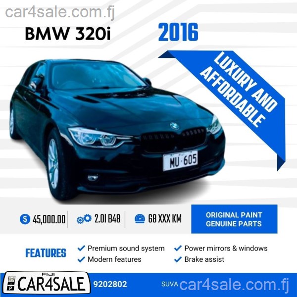 BMW 320I (2016) for Sale in Suva Fiji